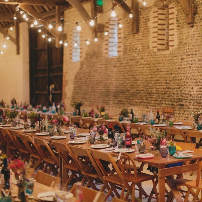 Great Oak Table – Seats 8 - Rustic Hire