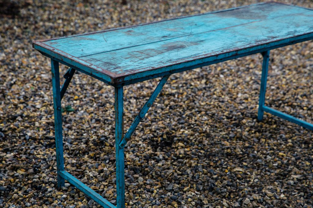 Indian Industrial Table - Rustic Hire