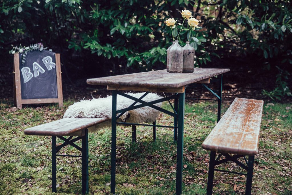 Rustic Hire - German Beer Benches & Table Package