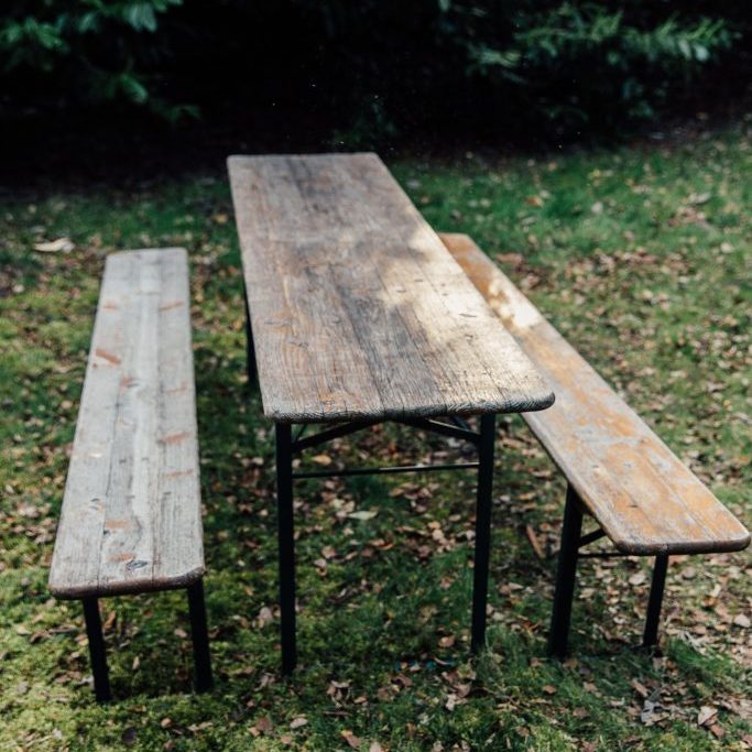 Rustic Hire - German Beer Benches & Table Package