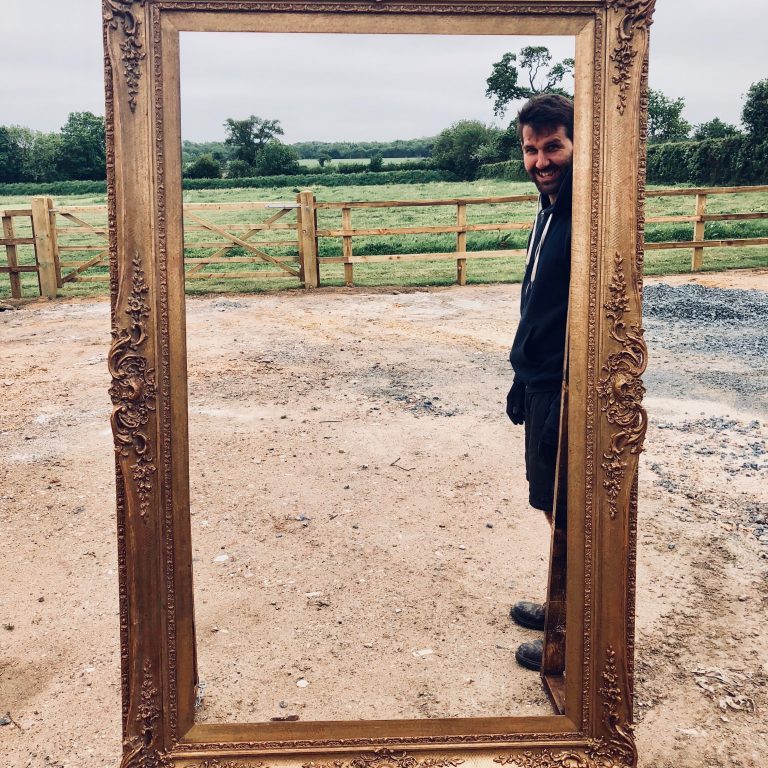 Giant Picture Frame - Rustic Hire