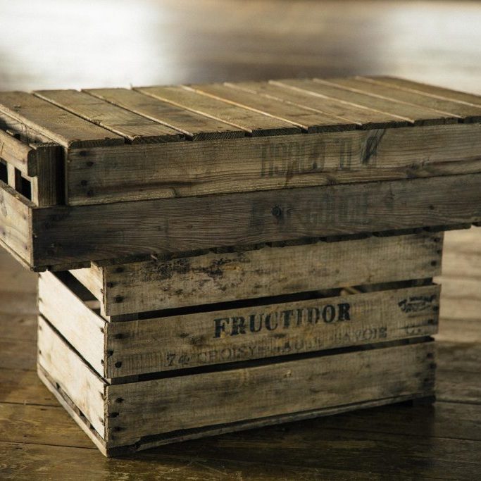 Potato Crates - Rustic Hire