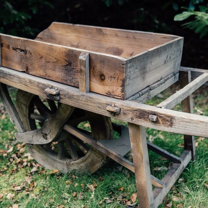 Vintage Market Cart - Rustic Hire