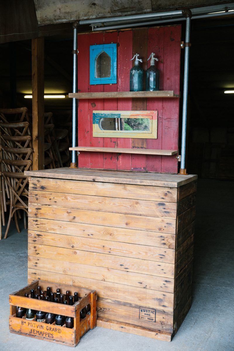 Rustic Hire - Cake Display Bar