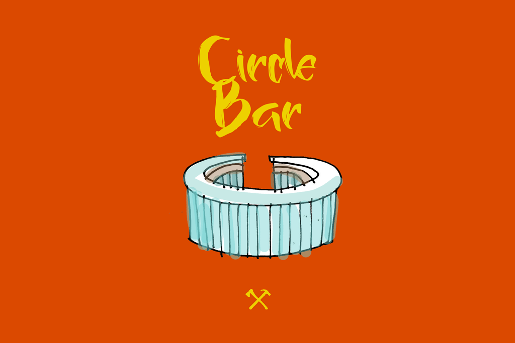 Rustic Hire - Circle Bar