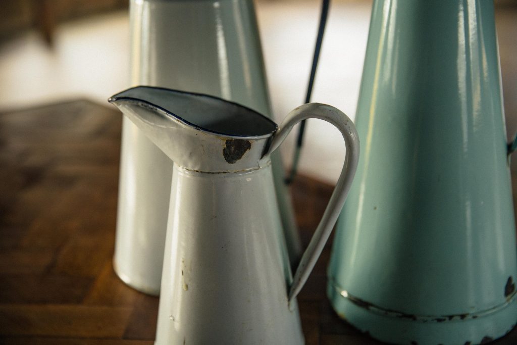 Rustic Hire - Enamel Jugs