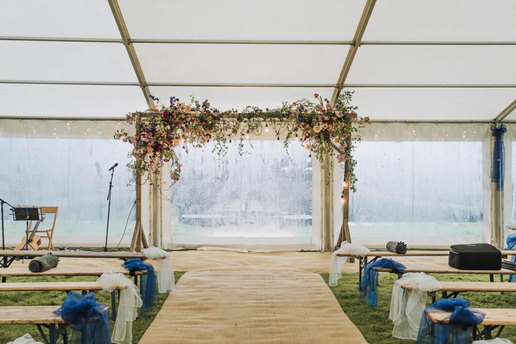 Rustic Hire - Wooden Arch