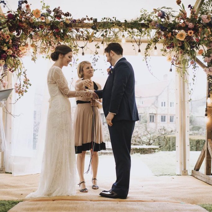 Wooden Arch - Rustic Hire