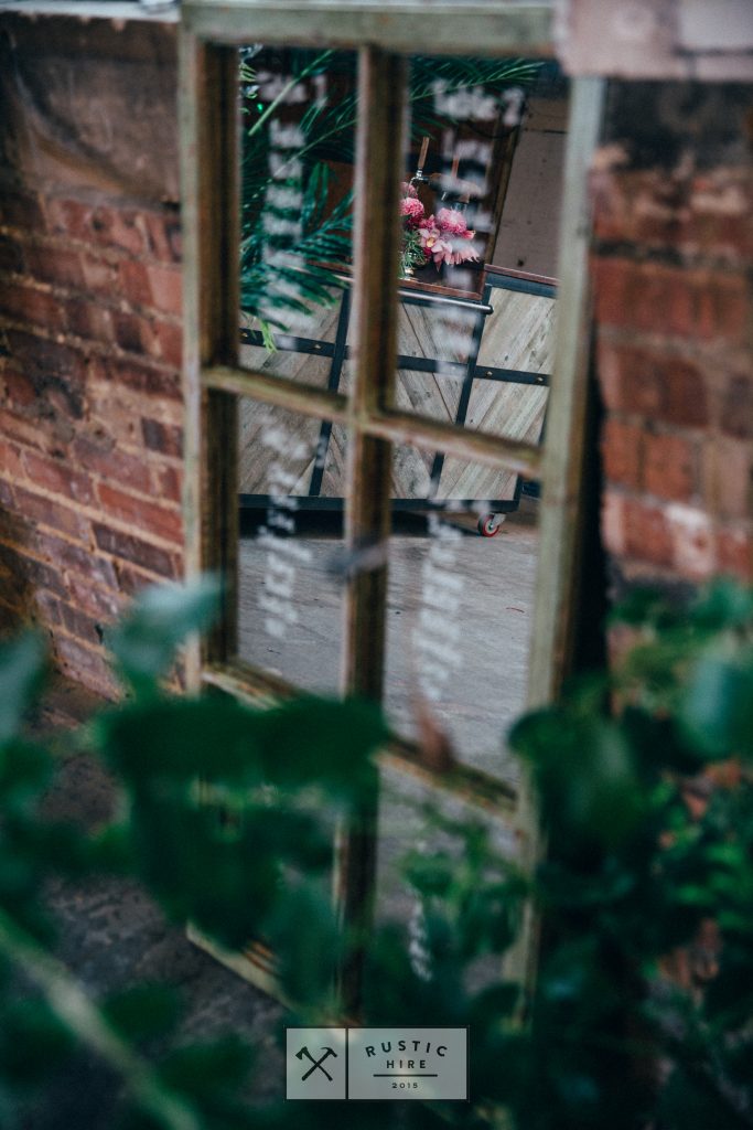 Rustic Hire - Mirrored Windows