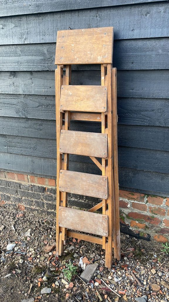 Rustic Hire - Wooden Ladder