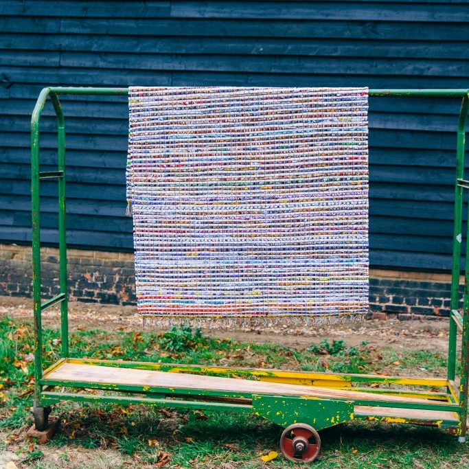 Recycled Rag Rugs - Rustic Hire